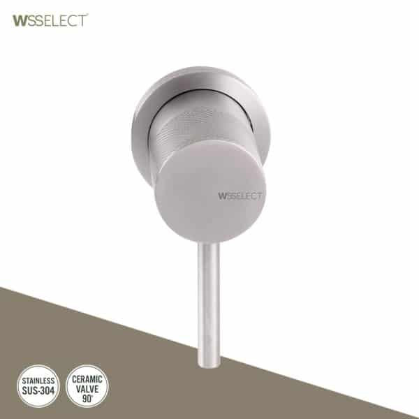 วาล์วเดี่ยวฝักบัว สแตนเลส แบบฝังผนัง WSS-2010 - WS Bathroom